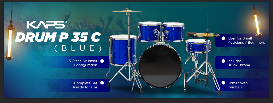 Drum Set Manufacturers in India | Amrit Music