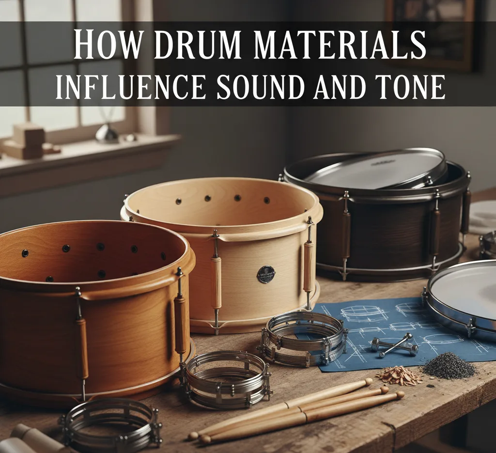How Drum Materials Influence Sound and Tone | Amrit Music