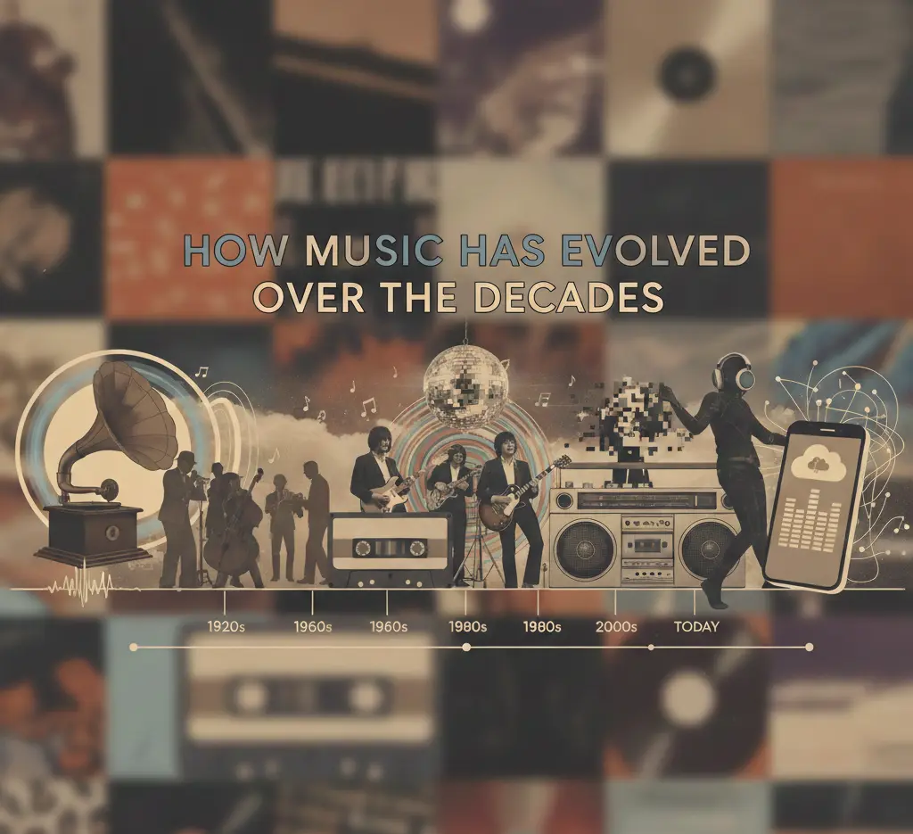 How Music Has Evolved Over The Decades | Amrit Music